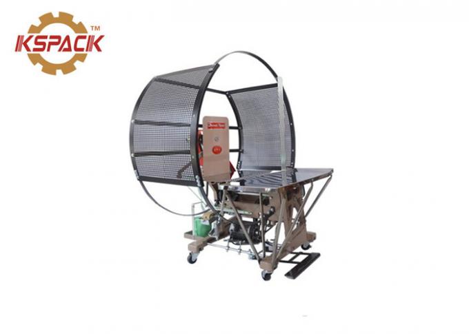 Semi Automatic Carton Box Binding Machine Green Color 100 Type