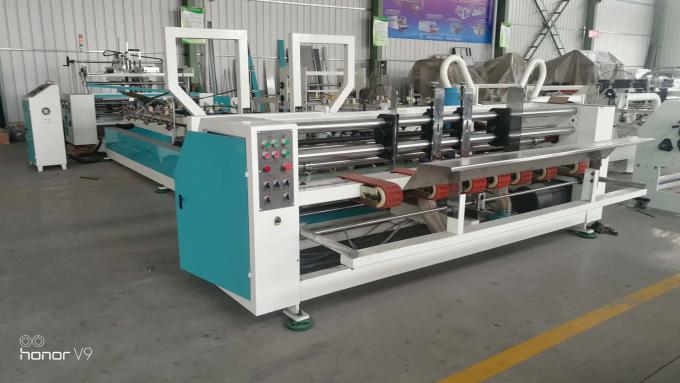 Fully Auto Stapler PLC 12kw Carton Box Stitching Machine