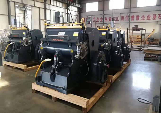 ML Corrugated Box Die Cutting Machine , Die Punching Machine Board Cutting