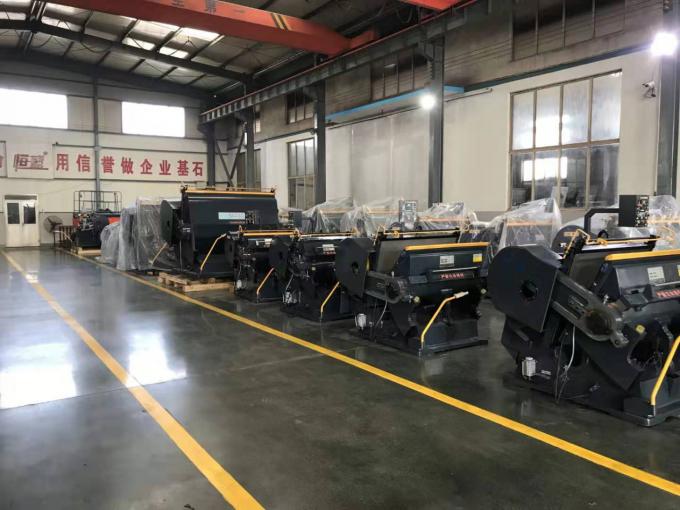 ML Corrugated Box Die Cutting Machine , Die Punching Machine Board Cutting