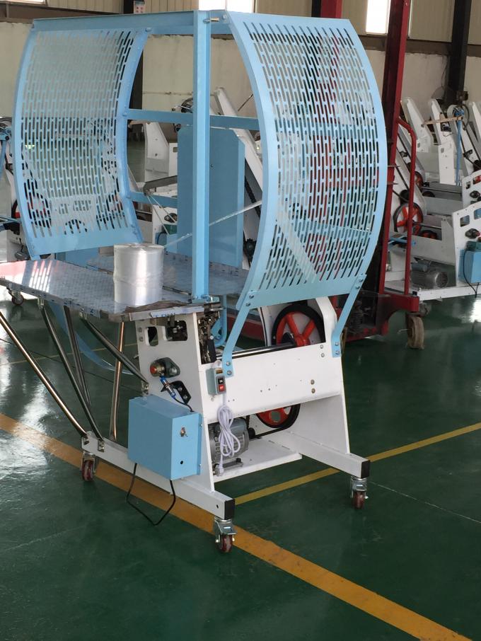 Automatic Strapping Binding Machine Blue Color For Corrugated Cardboard