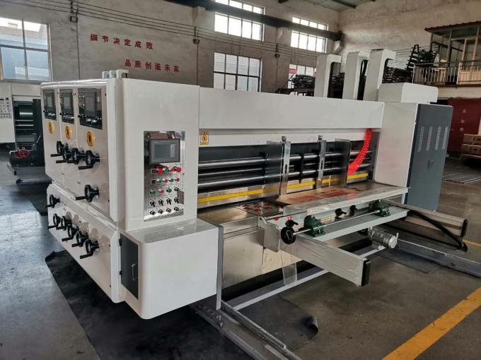 Small 200pcs/Min 25kw Corrugated Box Printing Machine