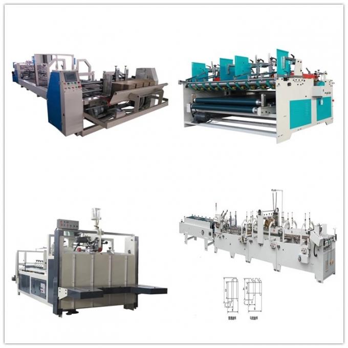 12kw Corrugated Carton Automatic Folder Gluer Machine