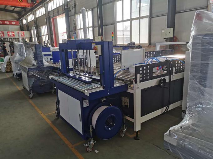 Carton Pp Strapping Bundling 0.6mm Thick Box Binding Machine