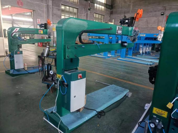 Manual 1800mm Corrugated Carton Box Stapler Machine High Productivity