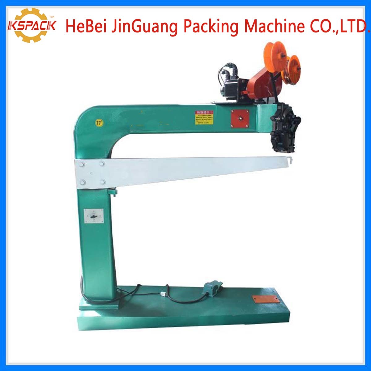 7.5kw 18kw Manual Carton Box Stitching Machine Corrugated Box Stitcher ...