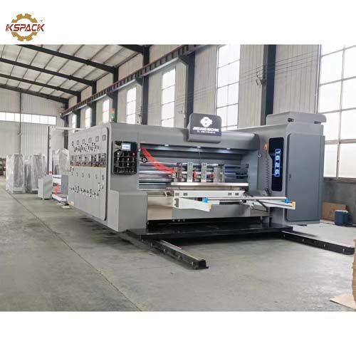 Double Cover Corrugated Box Printing Machine WDUV250-12A with ABB Or ...