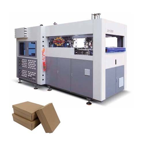 Computer Control Corrugated Shoe Box Folder Gluer Machine 3mm