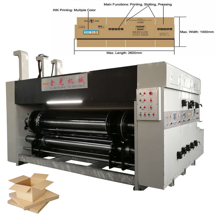 Automatic Type Rotary Slotter Machine Slot Corrugated Cardboard