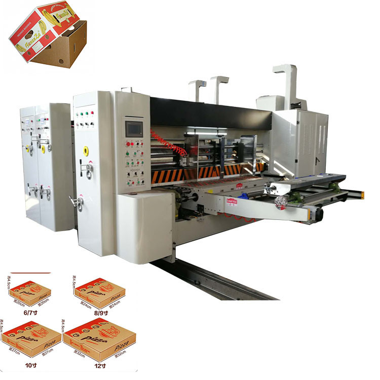 Flexo 4 Colour Corrugated Box Printing Machine