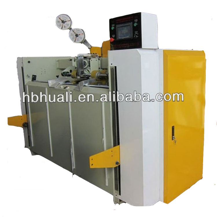 Semi Auto Carton Box Stitching Machine Manual Feed Double Servo