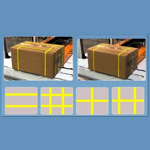 195CM PE Seim Automatic Box Binding Machine Large Carton Box Binding