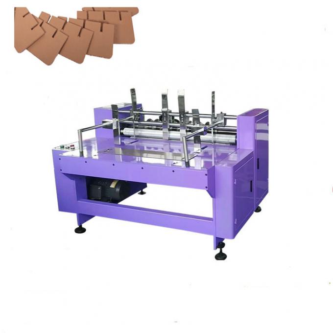 Corrugated Leaving Divider 800mm Partition Slotter Machine