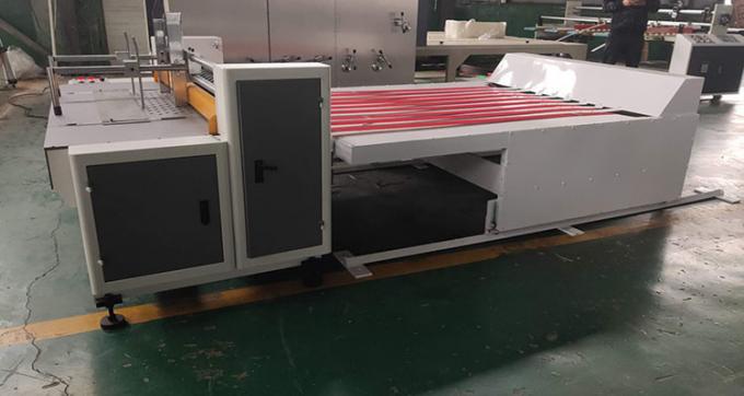 Electric Driven Partition Slotter Machine With Paper Feed Receiving Table